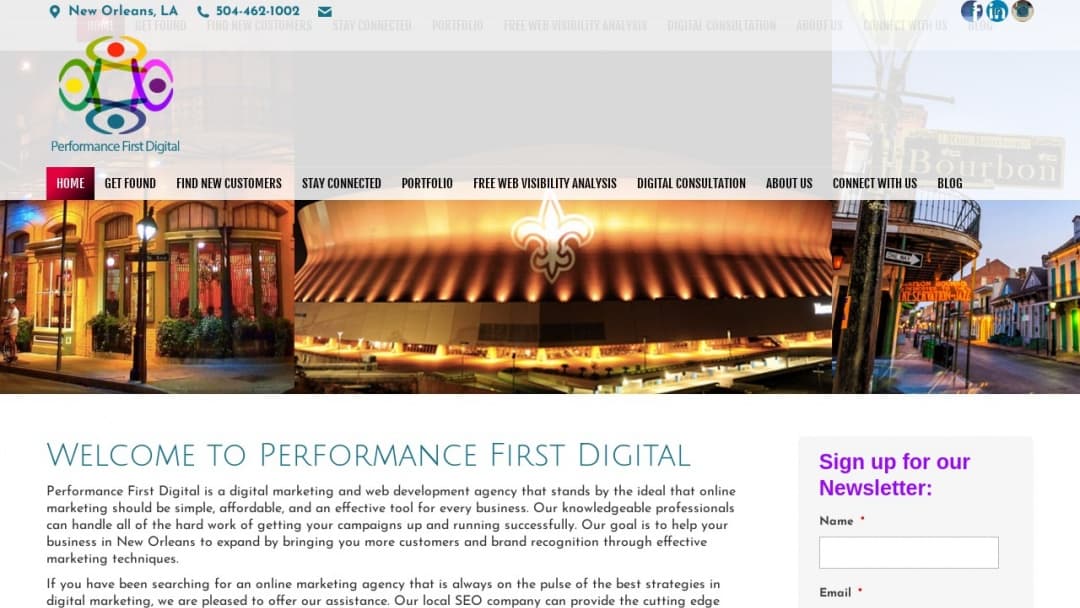 Performance First Digital – Digital Excellence Awards