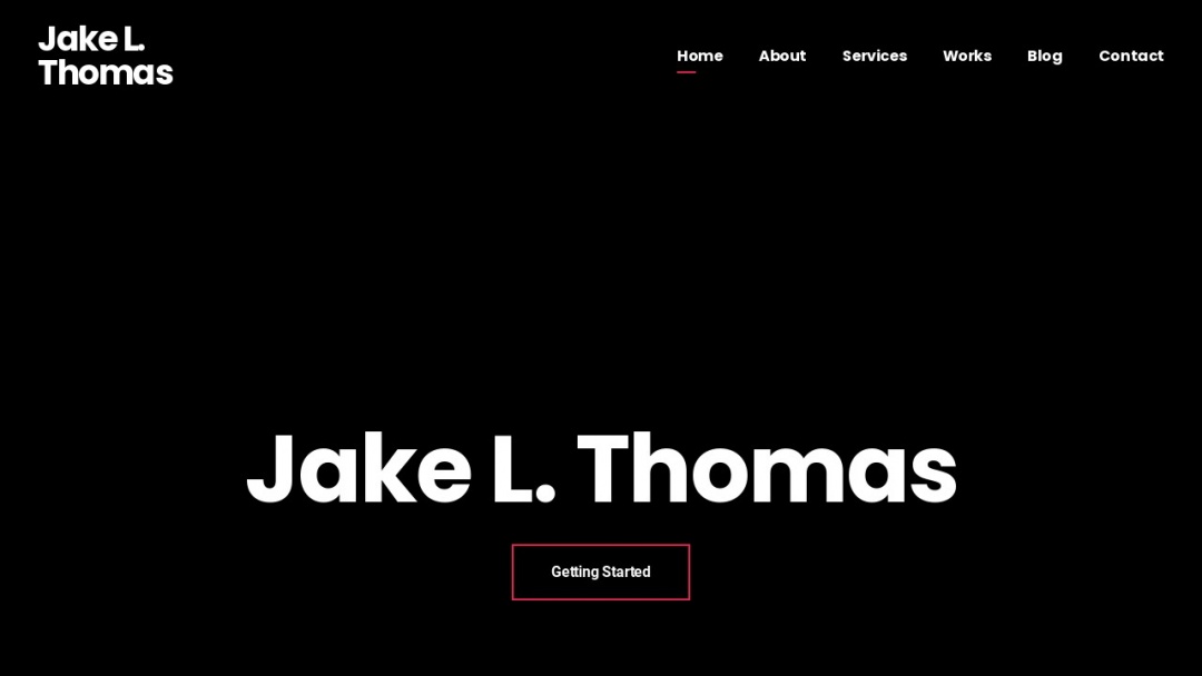 Jake L Thomas Website Design – Digital Excellence Awards